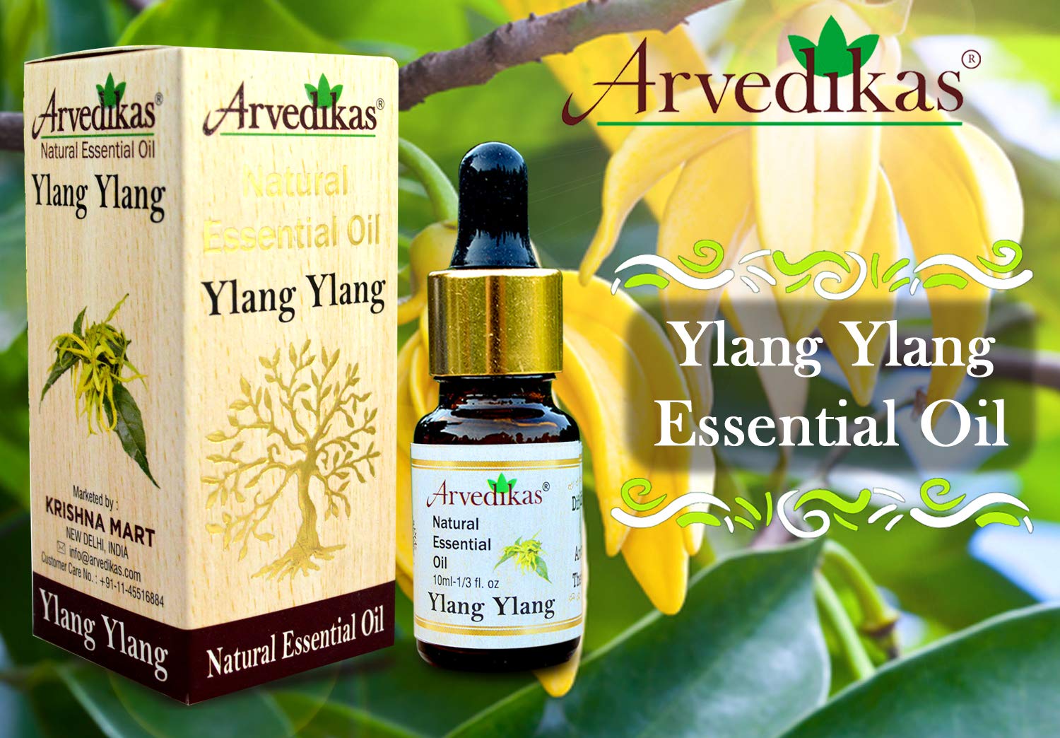 Ylang Ylang Essential Oil - Arvedikas